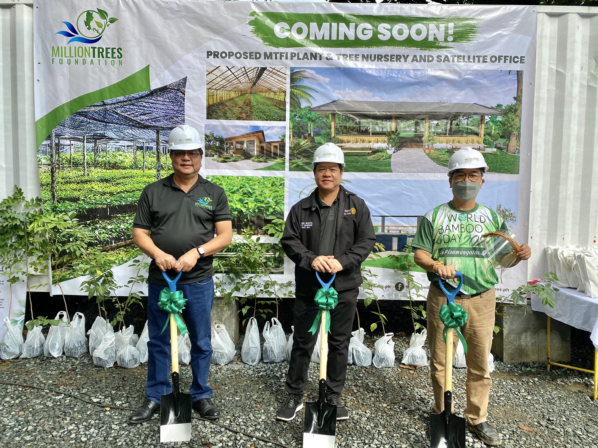 MTFI, MWSS Officials Break Ground on Plant Nursery @ La Mesa Watershed ...